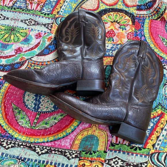 Tony Lama | Shoes | Tony Lama Mens Leather Boots Measure 112 Inches ...
